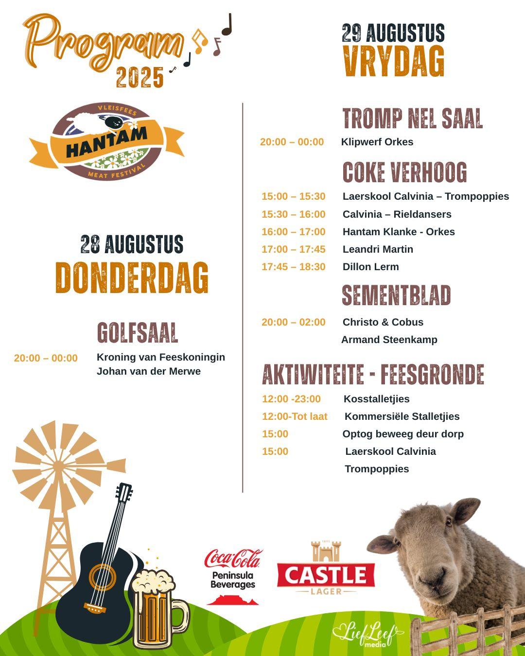 Program - Hantam Vleisfees